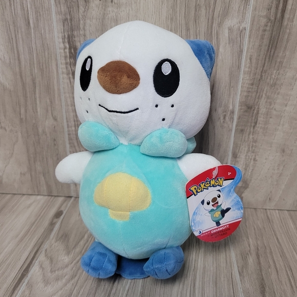 Nintendo Pokemon | Toys | Pokemon Oshawott Stuffed Plush Toy 22 Blue ...